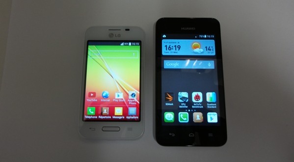 LG L40 vs Huawei Ascend Y330 : deux « entrée de gamme » sur le ring ...